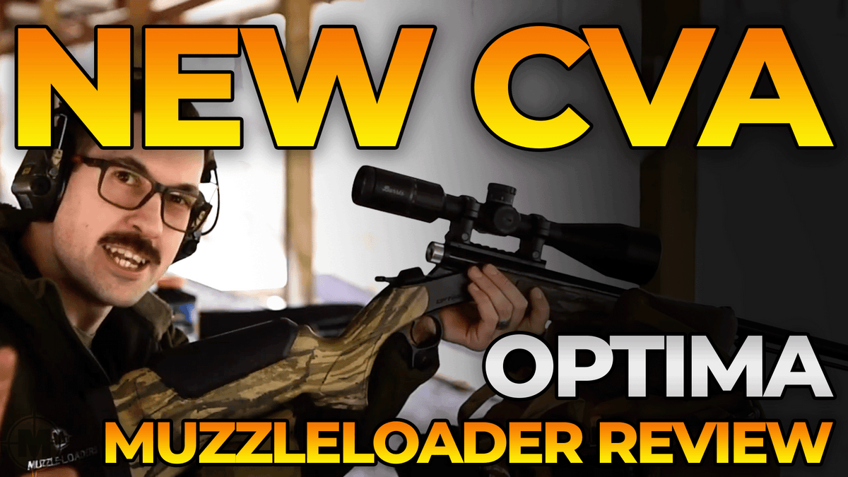 New CVA™ Optima Muzzleloader - Overview and Testing - Muzzle-Loaders.c ...