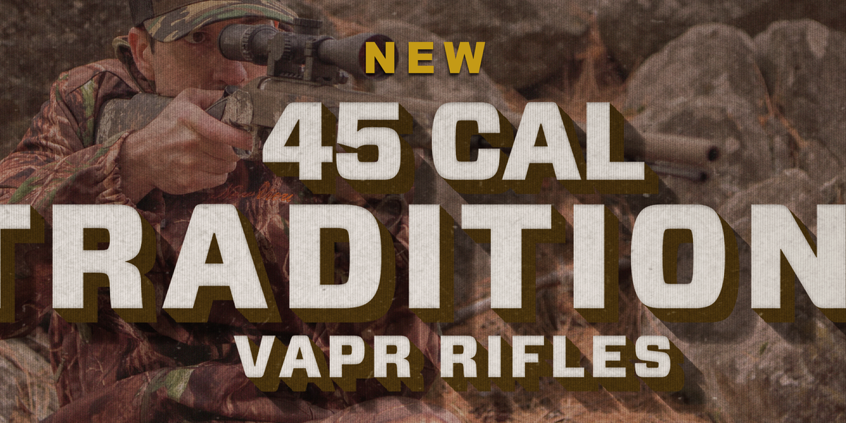 Traditions Introduces .45 Caliber Muzzleloaders — Muzzle-Loaders.com