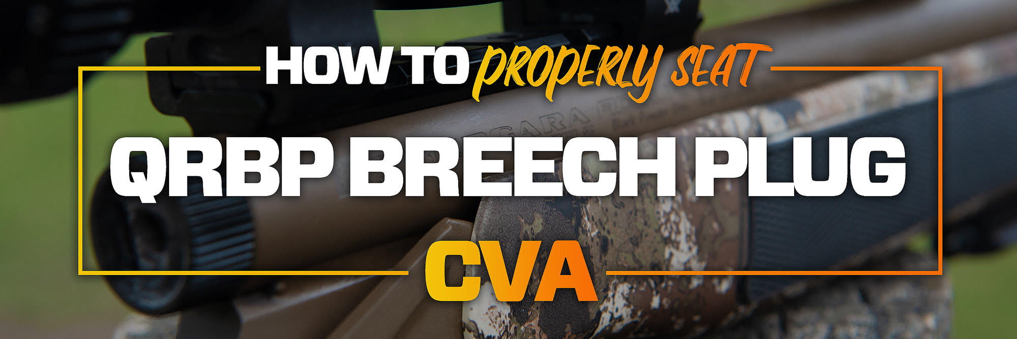 How To Properly Seat A CVA Breech Plug | Muzzle-Loaders.com
