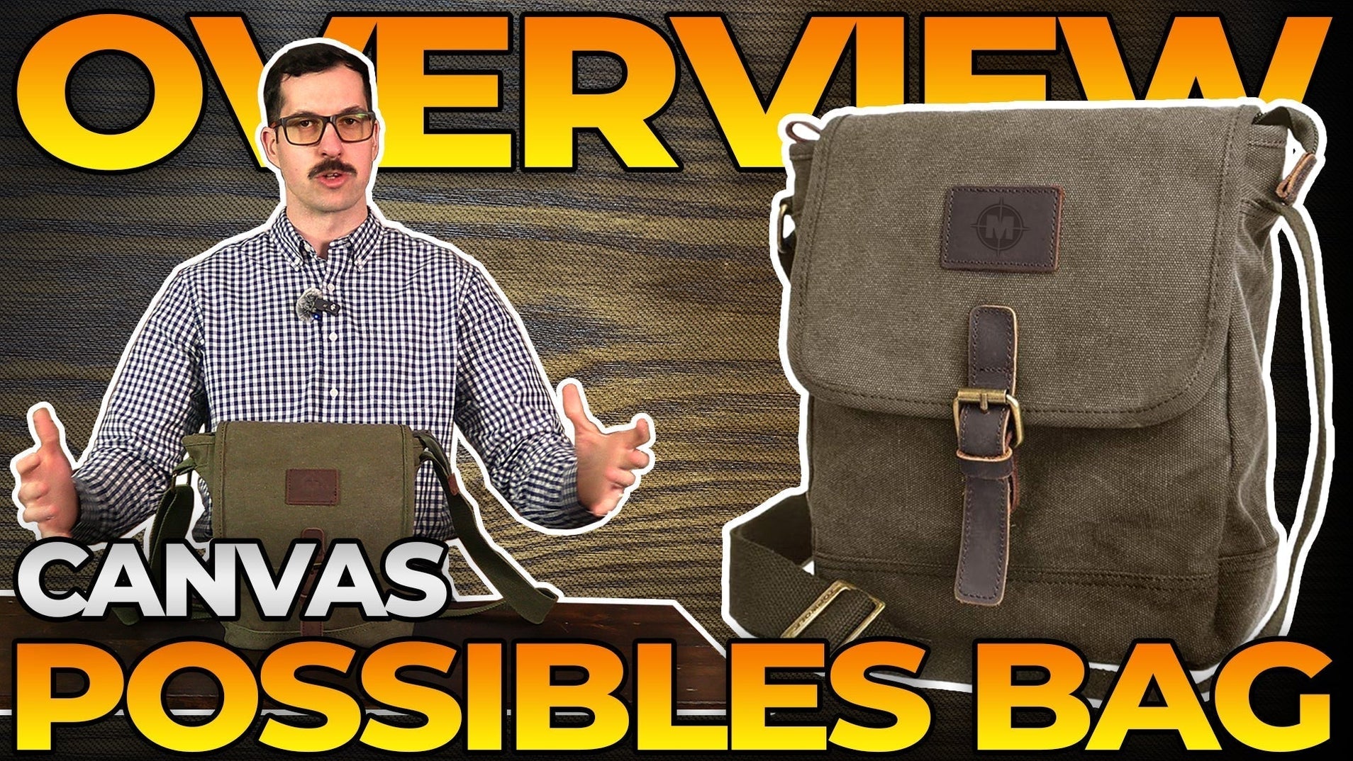 New Canvas Muzzleloader Possibles Bag - Full Overview — Muzzle-Loaders.com