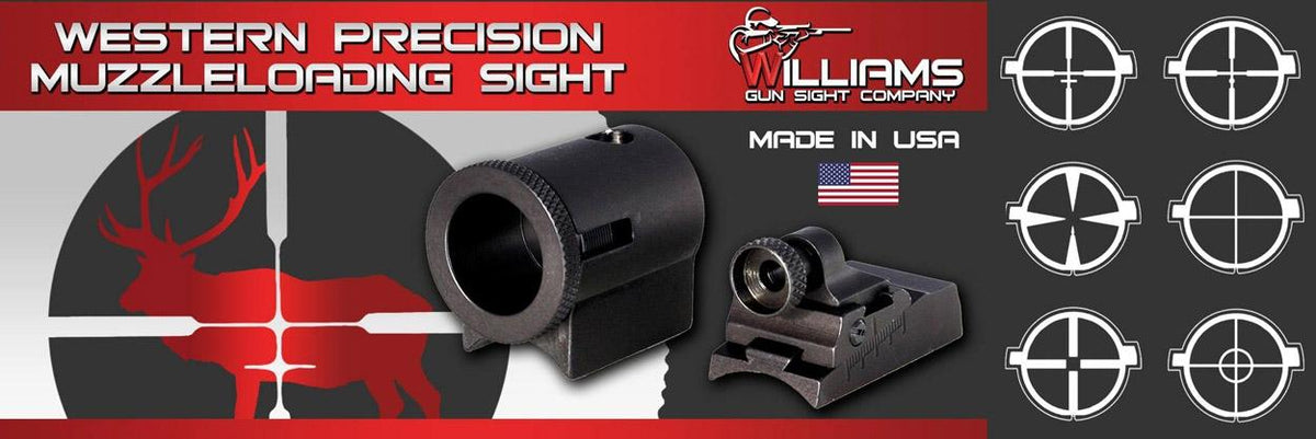 New Williams™ Western Precision Muzzleloading Sight — Muzzle-Loaders.com