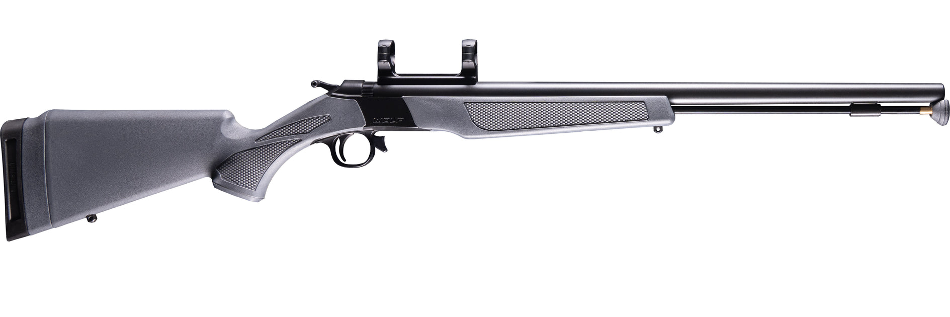 CVA® Wolf™ Muzzleloader Rifle Stealth Grey w/ Blued Barrel | .50 Cal ...