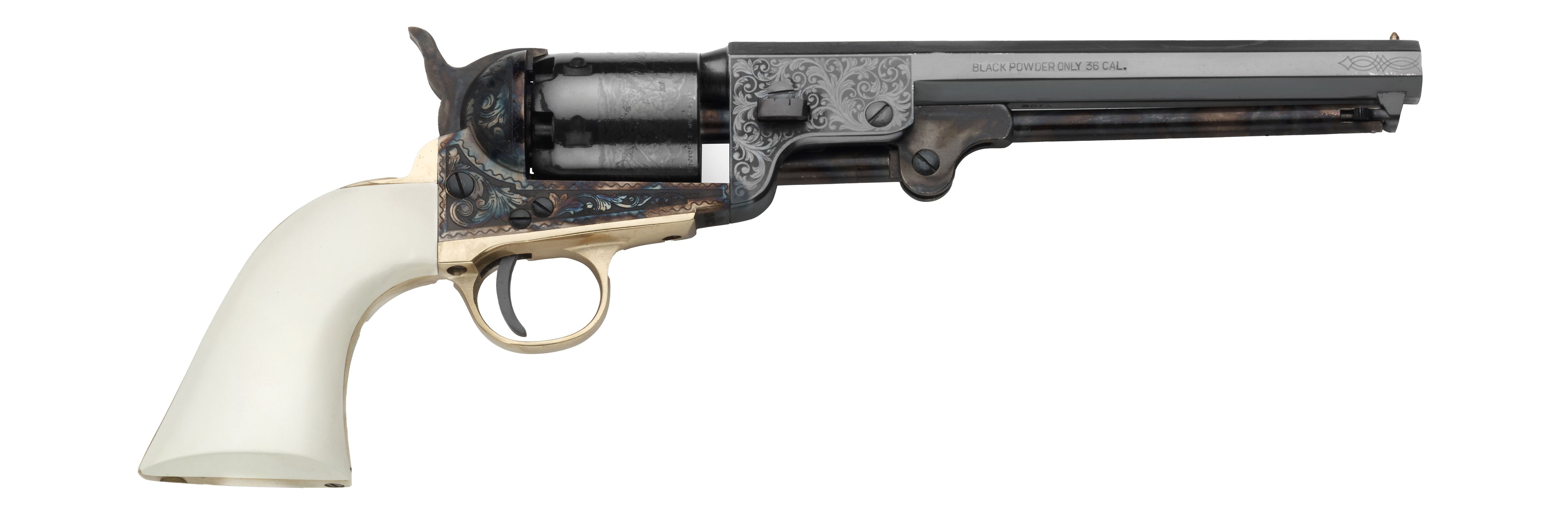 Pietta™ 1851 Navy Black Powder Revolver | .36 Cal | Muzzle-Loaders.com