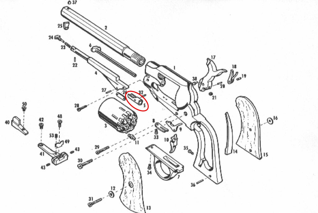 Pietta™ 1861 Navy Spare Parts & Replacement Parts | Muzzle-Loaders.com