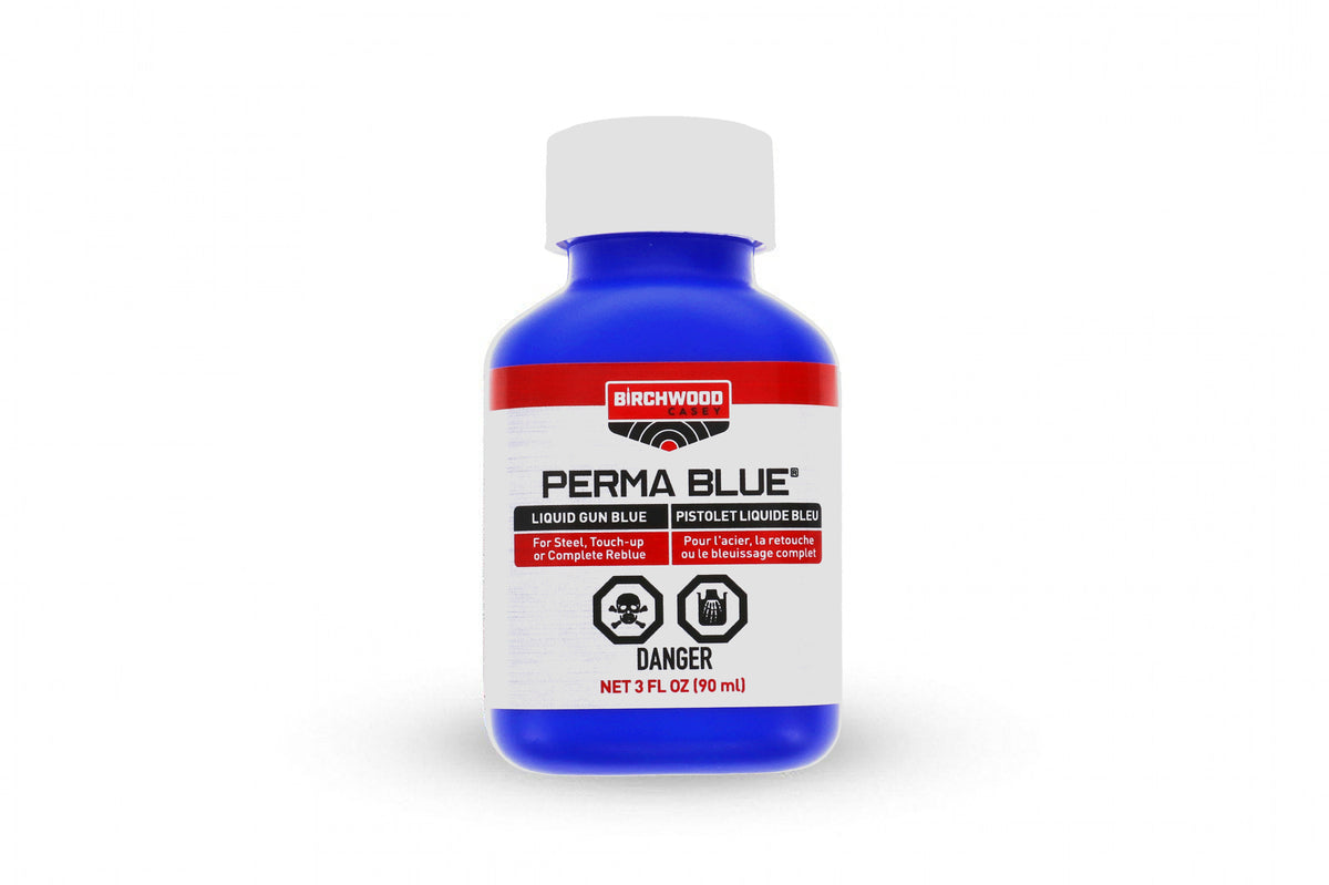 Birchwood Casey® Perma Blue™ Liquid Gun Blue | 3 oz Blue Barrel Finish ...