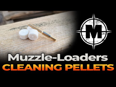 Brass Felt Cleaning Pellets Jag | 10-32 Threads | Muzzle-Loaders.com