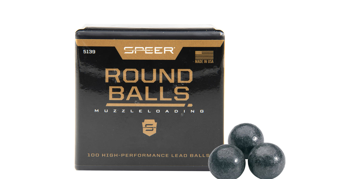 Speer™ Muzzleloader Round Balls | 100 Packs | Muzzle-Loaders.com