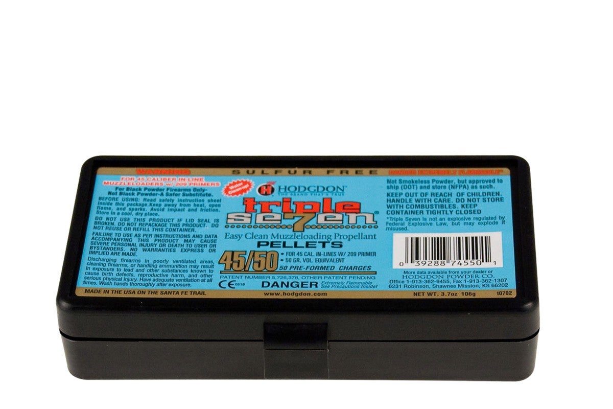 Hodgdon® Triple Seven™ 45/50 Pellets | .45 Cal - 50 Pack | Muzzle ...