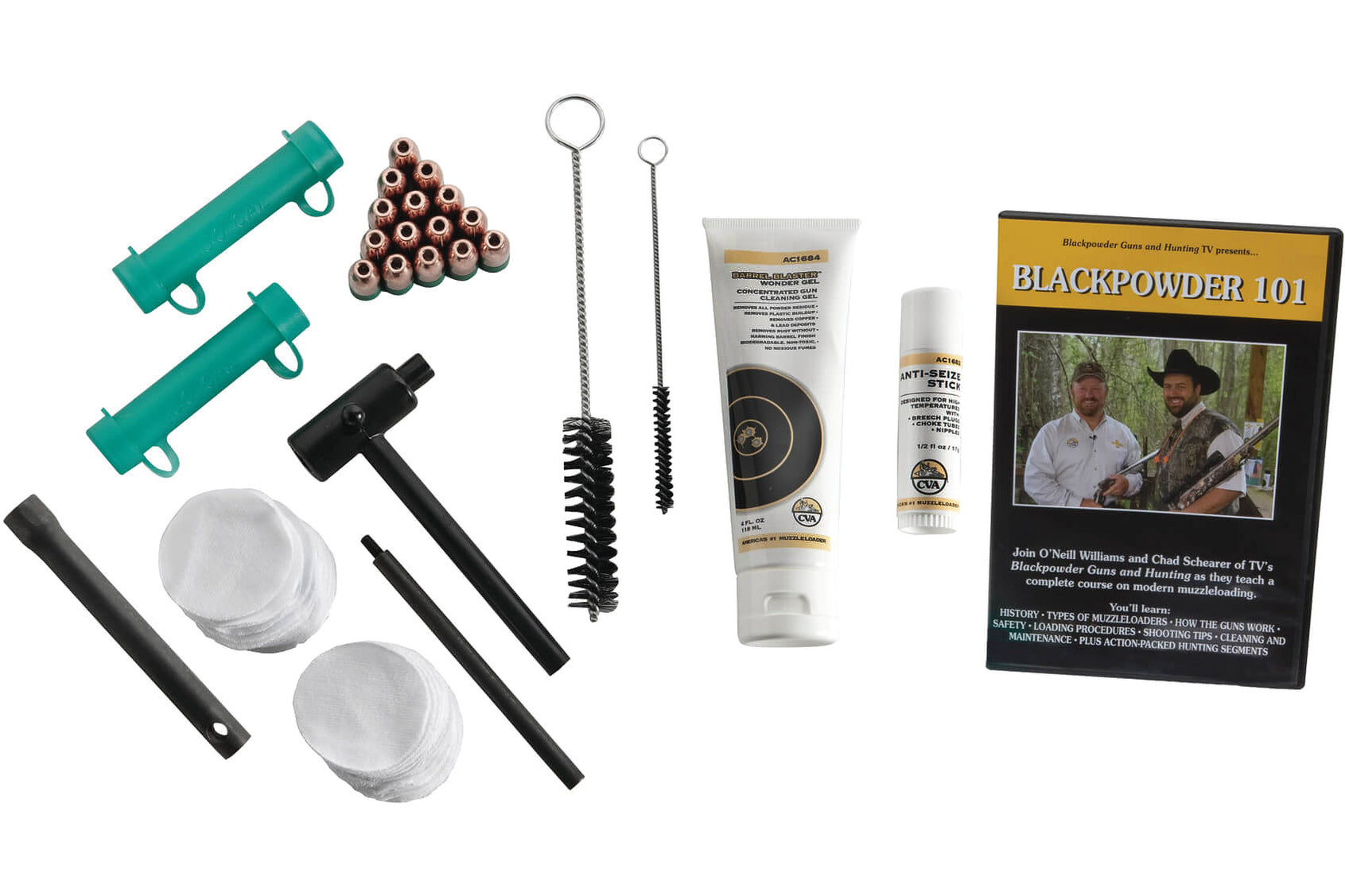 CVA® Essentials Accessory Outfit .50 Cal | AA1720 | Muzzle-Loaders.com