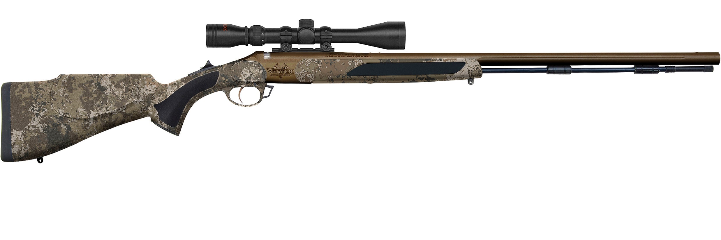 Traditions® Vortek Strikerfire VAPR Rifle | .50 Cal Scope Package ...