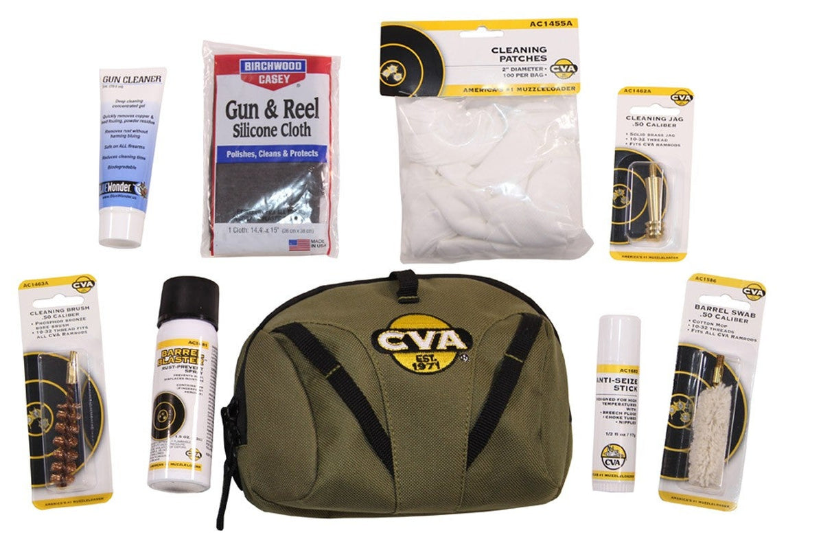 CVA™ Soft Bag Field Cleaning Kit | AA1722 | Muzzle-Loaders.com