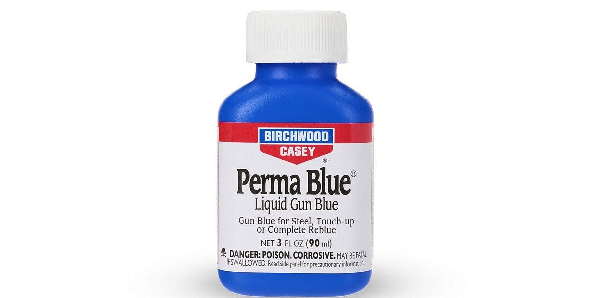 Birchwood Casey® Perma Blue™ Liquid Gun Blue | 3 oz Blue Barrel Finish ...