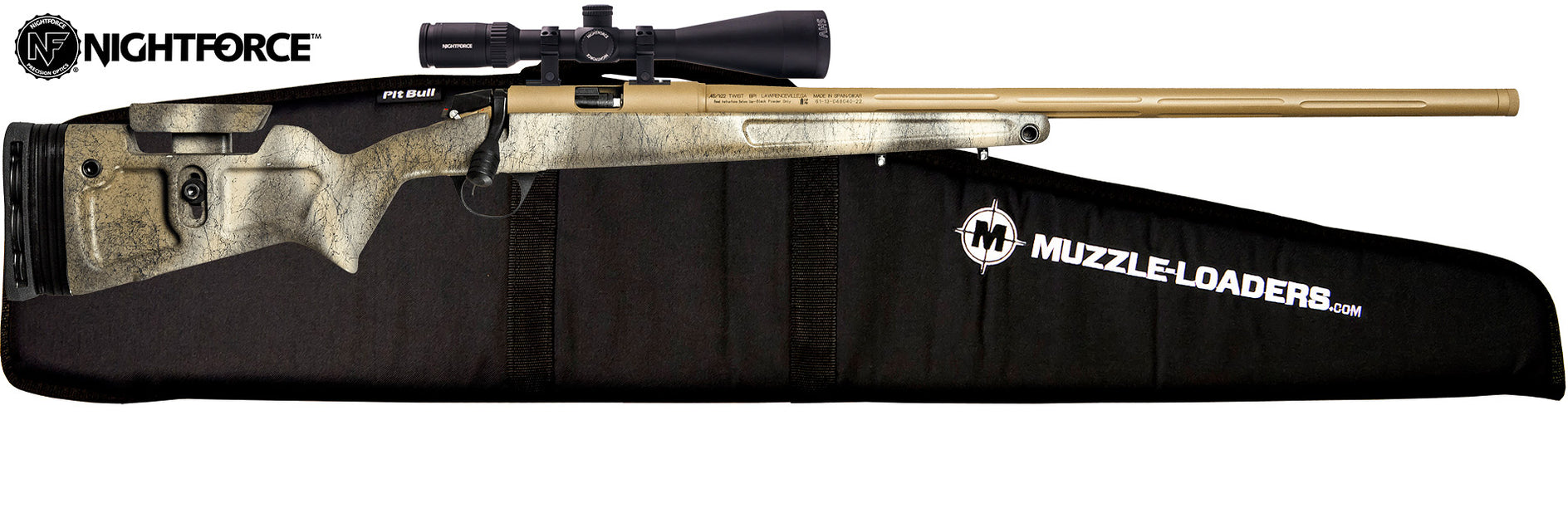 CVA® Paramount Pro V2 w/ NightForce™ SHV Scope | .45 Cal | Muzzle ...