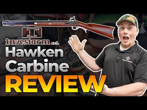 Left Hand Investarm® Hawken Carbine Rifle DIY Kit | .45 Cal Flintlock ...