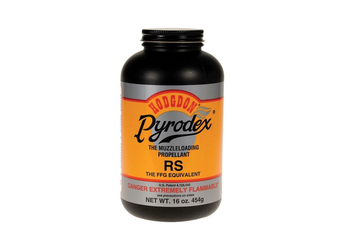 Pyrodex® RS Black Powder Substitute | 1 Lb Can | Muzzle-Loaders.com