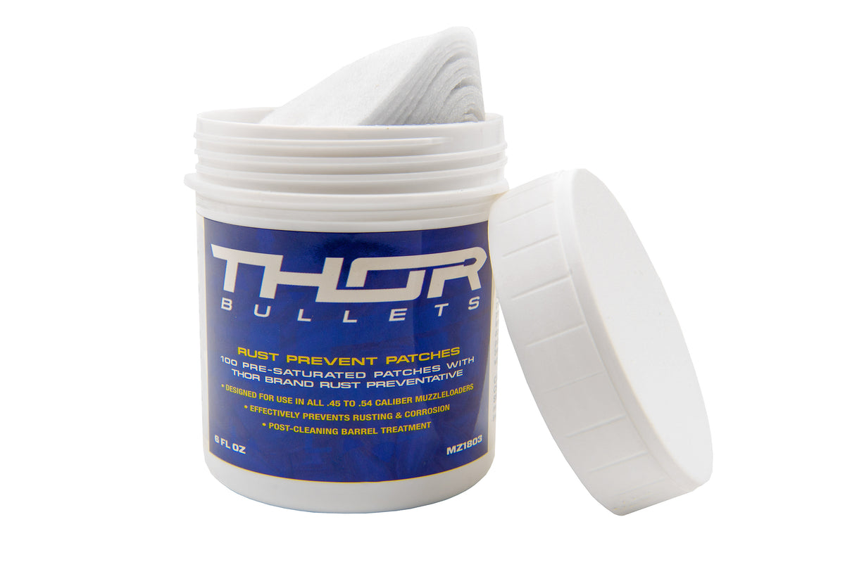 Thor® Rust Prevent Patches | 100 Count | Muzzle-Loaders.com